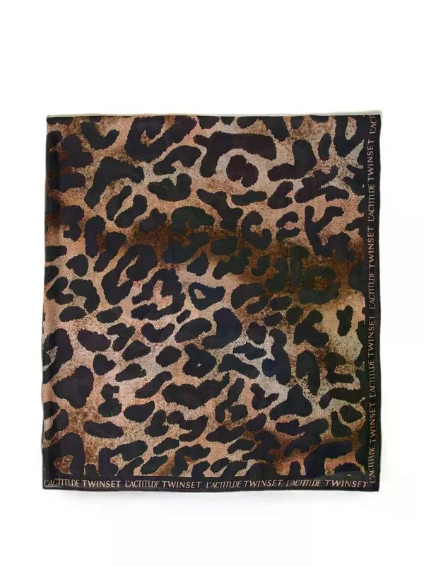 TWINSET Animal-print Kefiah