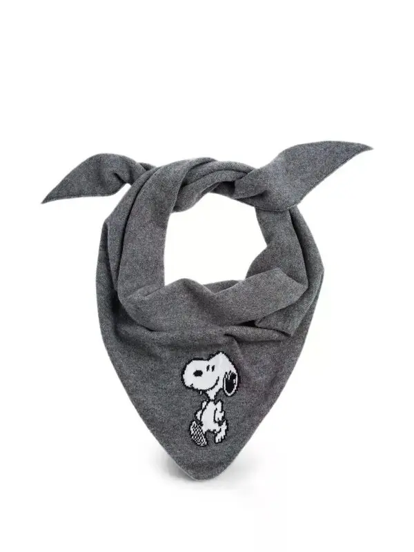 Chinti & Parker Snoopy Triangle Scarf
