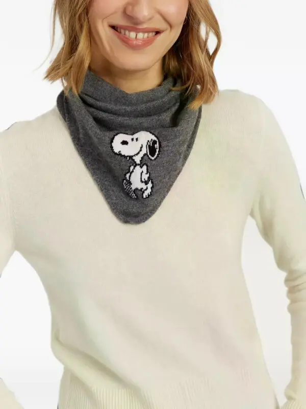 Chinti & Parker Snoopy Triangle Scarf