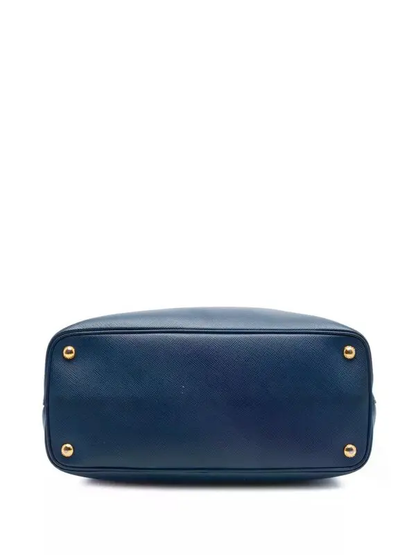 Prada Saffiano Cuir Double Handle Satchel