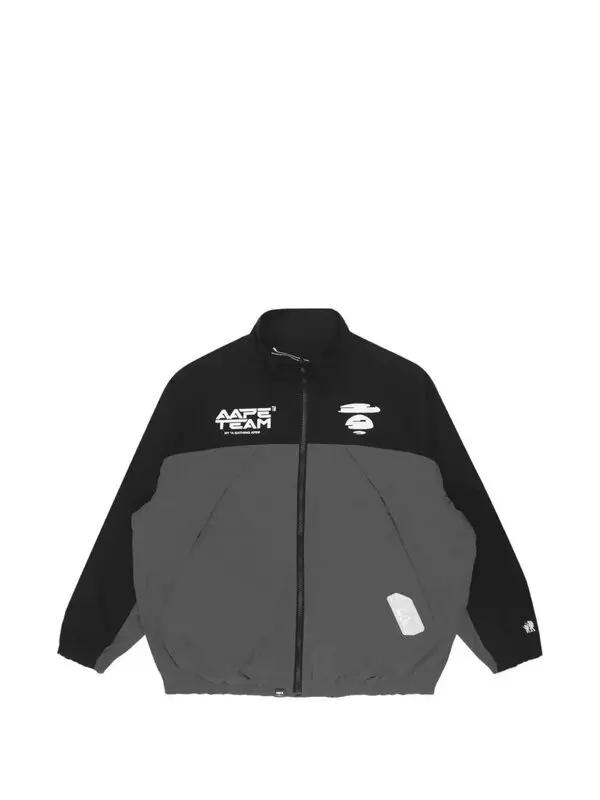AAPE BY *A BATHING APE Moonface Gradient-print Zip-up Jacket