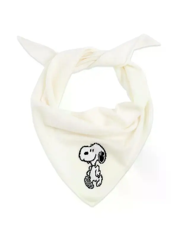 Chinti & Parker Snoopy Triangle Scarf