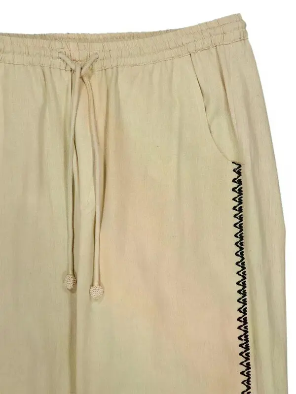 BAZISZT Sferic Straight-leg Trousers - Neutrals