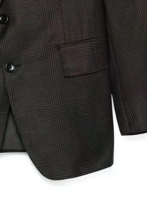 TOM FORD Houndstooth-pattern Single-breasted Suit