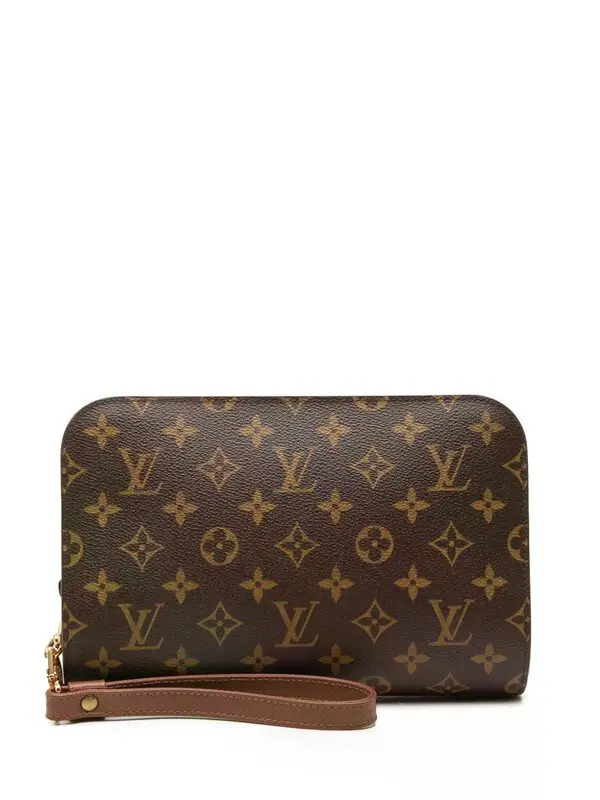 LOUIS VUITTON Monogram Orsay Clutch Bag