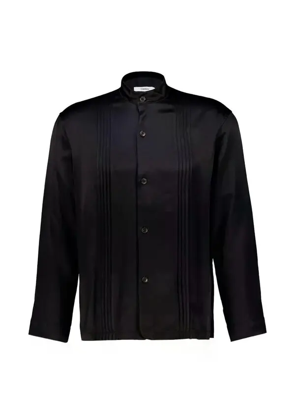 Commas Pleated Silk Shirt