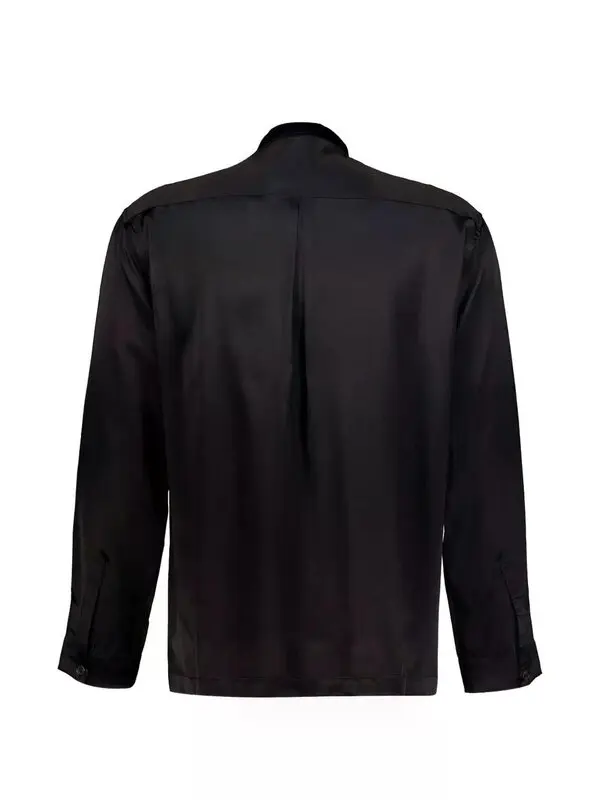 Commas Pleated Silk Shirt