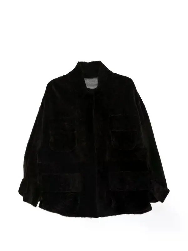 LISKA Shearling Jacket - Brown