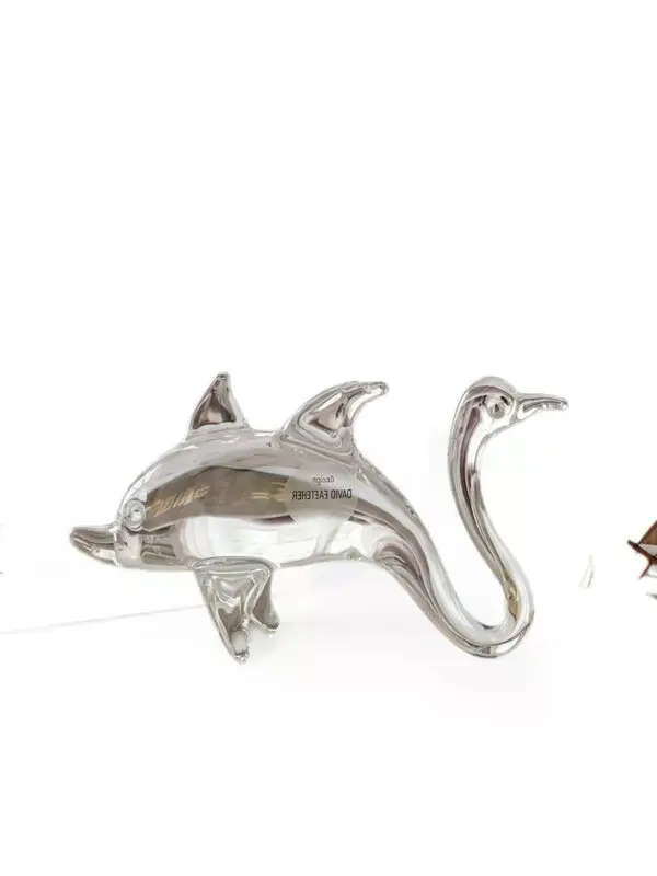COLLEVILCA Chimera Dolphin-swan Crystal Statue