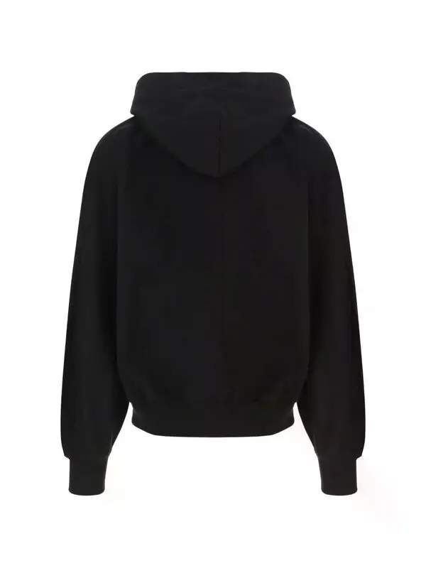 BILLIONAIRE Logo-print Zip-up Hoodie