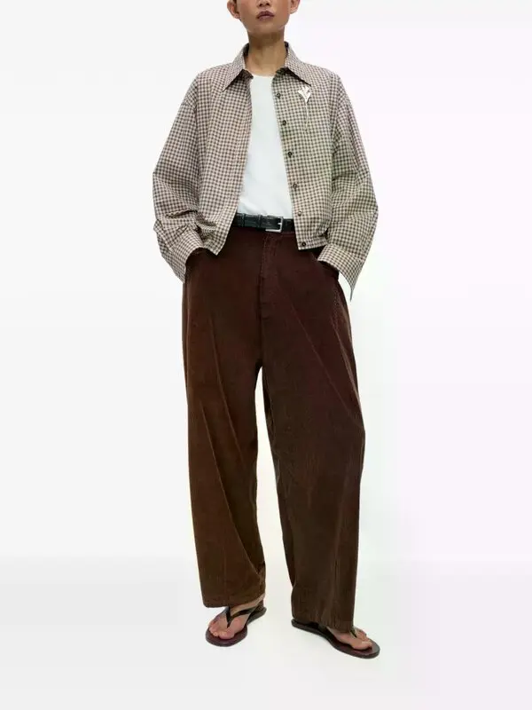 CORDERA Corduroy Baggy Trousers