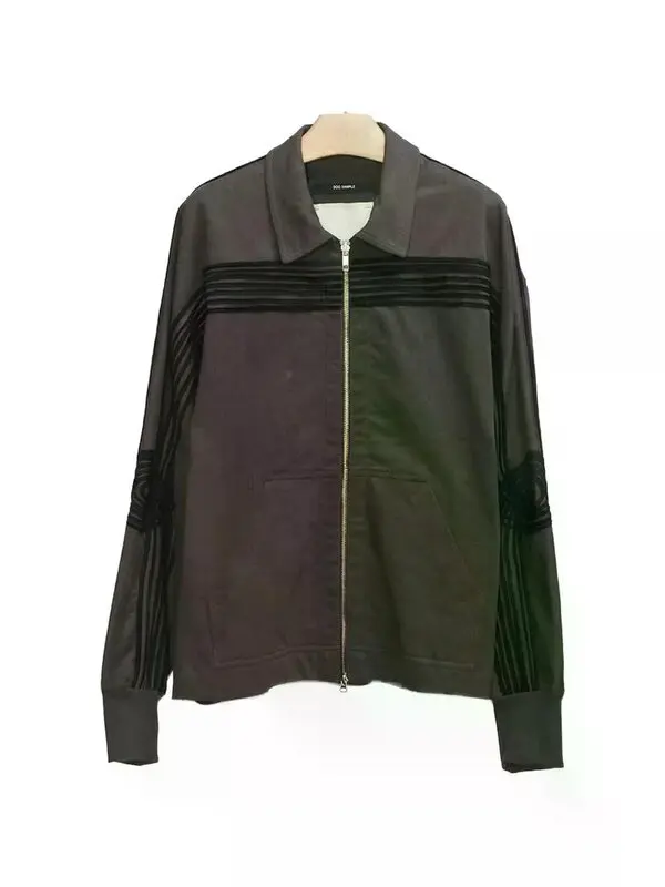 SONG FOR THE MUTE Appliqué Track Jacket