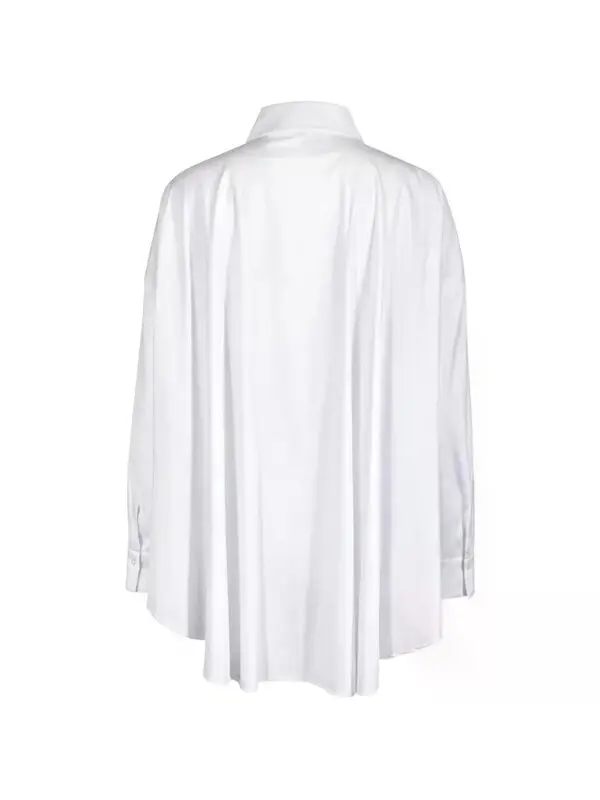 D.exterior Crystal Embellished Oversized Shirt