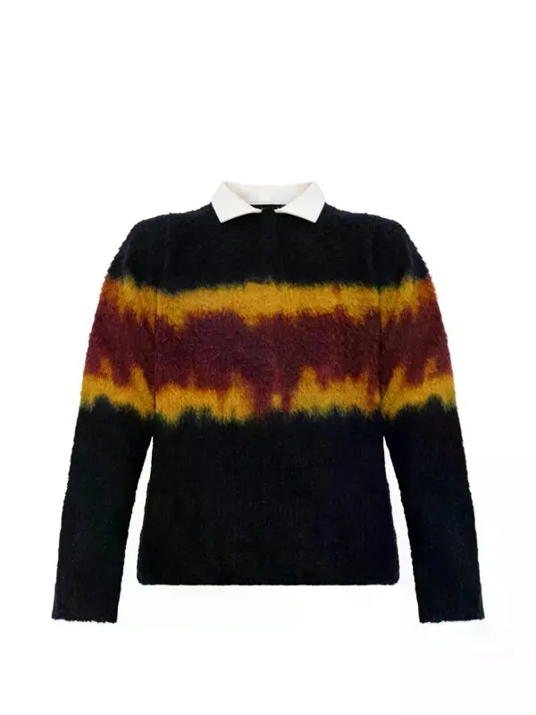 Sacai Gradient-effect Sweater