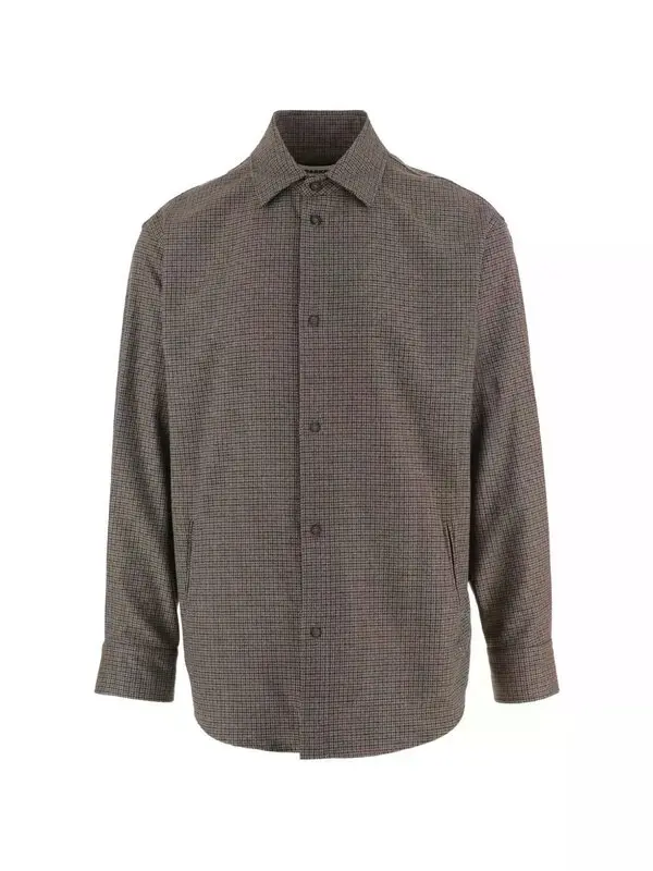 DARKPARK Houndstooth-pattern Shirt