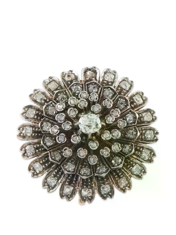 LB EXCLUSIVE Starburst Diamond Brooch - Pink