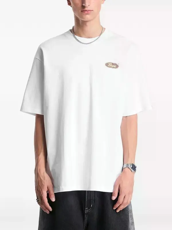 A BATHING APE Relaxed-fit Logo Tee