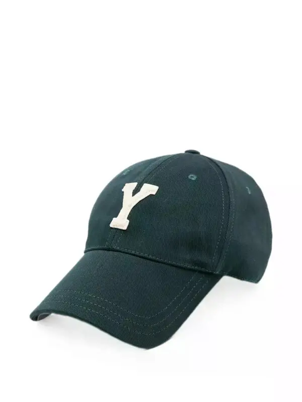Saint Laurent Logo-patch Baseball Cap