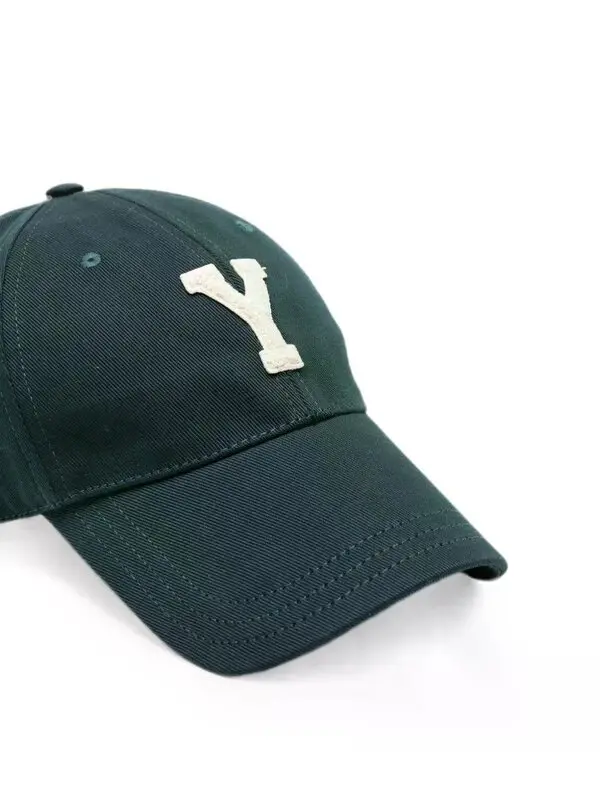 Saint Laurent Logo-patch Baseball Cap