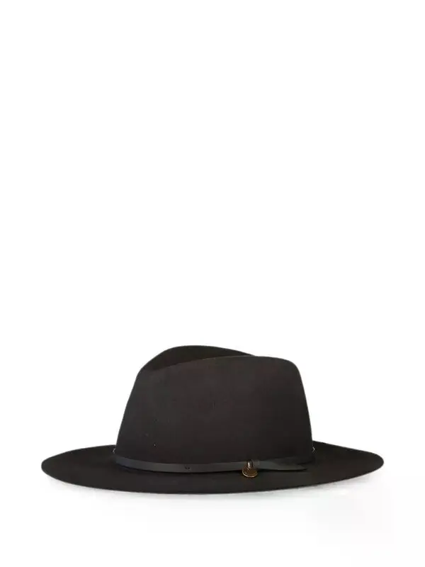 Rag & Bone City Leather-trim Fedora