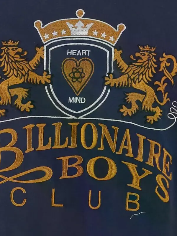 BILLIONAIRE Embroidered Crest T-shirt