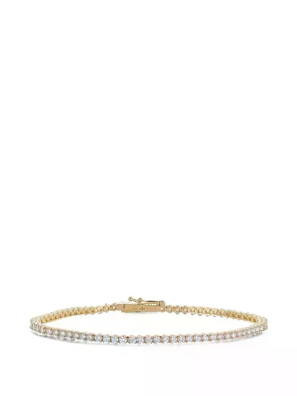 WITH LOVE 14k Yellow Tennis Bracelet With Lab-grown Diamonds