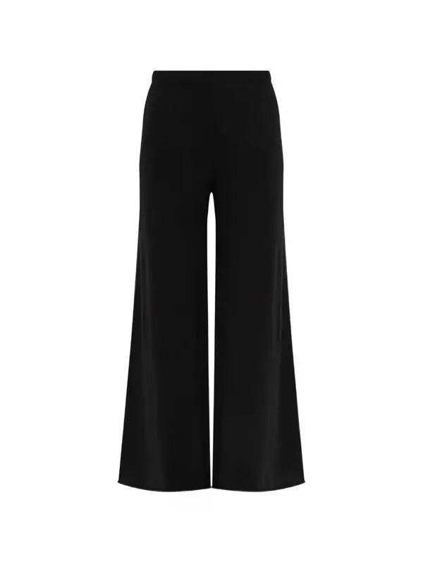 LISA YANG Ainsley Wide-leg Trousers - Black