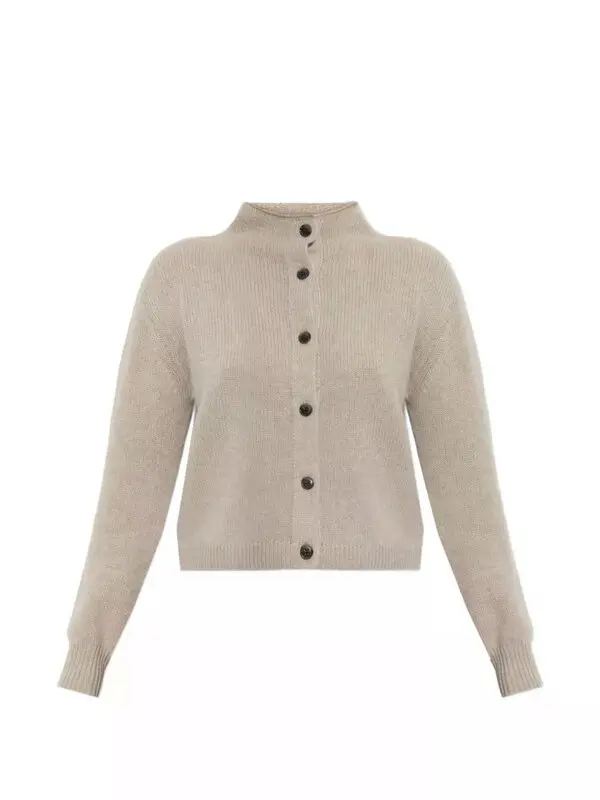 LISA YANG Zirelle High-neck Cardigan - Neutrals