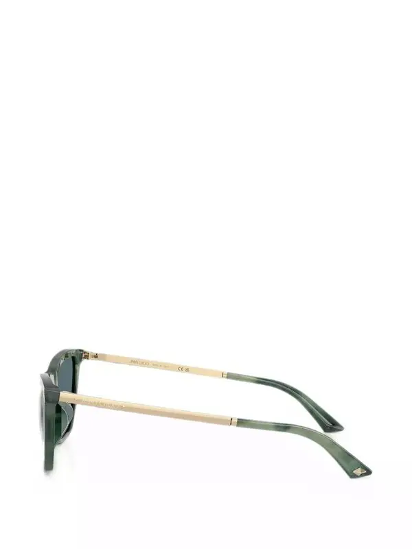 JIMMY CHOO Geometric-frame Sunglasses