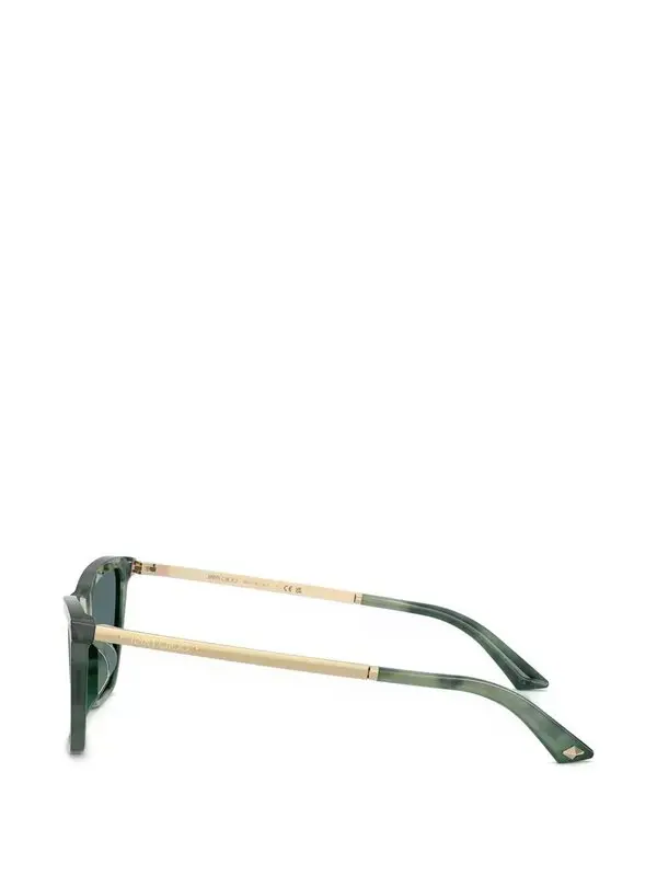 JIMMY CHOO Geometric Frame Sunglasses