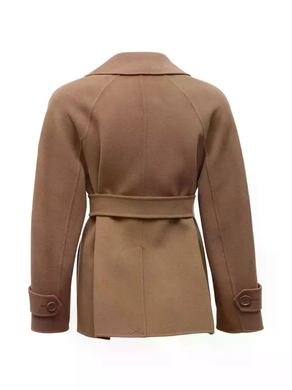 Max Mara Double-breasted Belted Coat