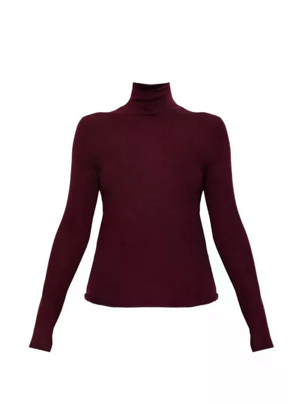 LISA YANG Lory Roll-neck Sweater - Red