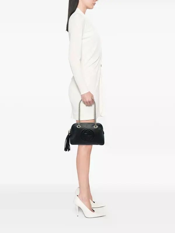 Gucci Leather Soho Chain Zip Shoulder Bag