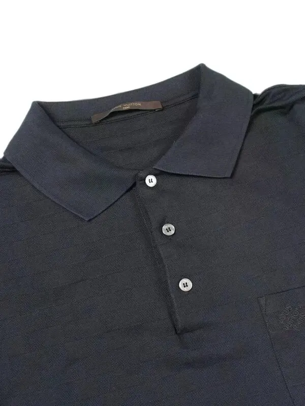 LOUIS VUITTON 2010s Damier Polo Shirt