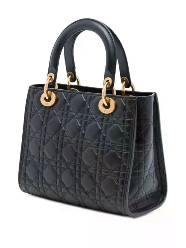 Dior Medium Lady Satchel - Black