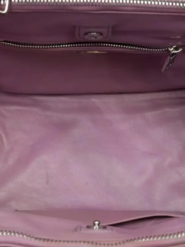 Prada Saffiano Twin Pocket Satchel