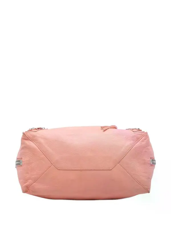 Balenciaga Leather Zip Around Tote Bag