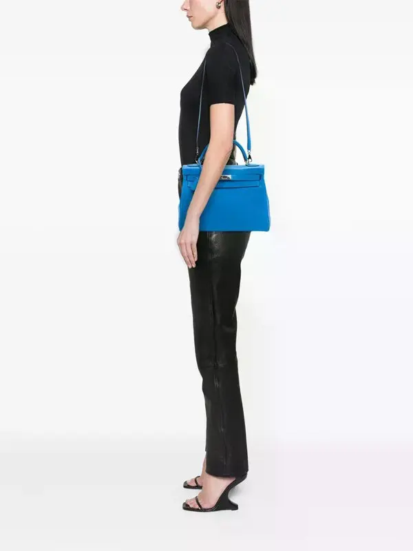 Hermès 2016 Clemence Kelly Ii Retourne 32 Satchel - Blue