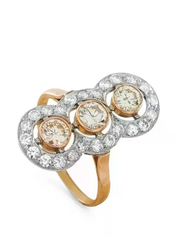 LB EXCLUSIVE 14k Rose Diamond Ring