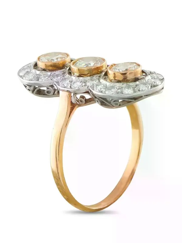 LB EXCLUSIVE 14k Rose Diamond Ring
