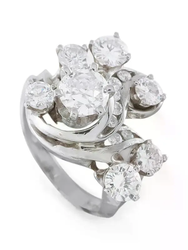 LB EXCLUSIVE 14k White Gold Diamond Ring