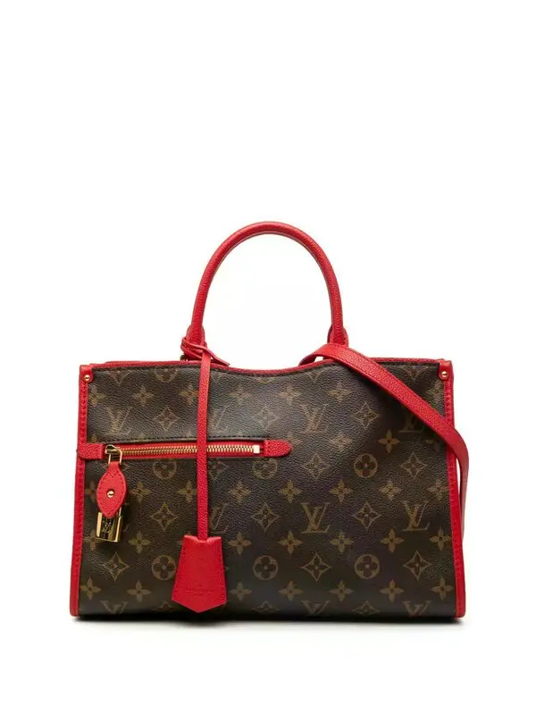 LOUIS VUITTON Monogram Popincourt Pm Satchel - Brown