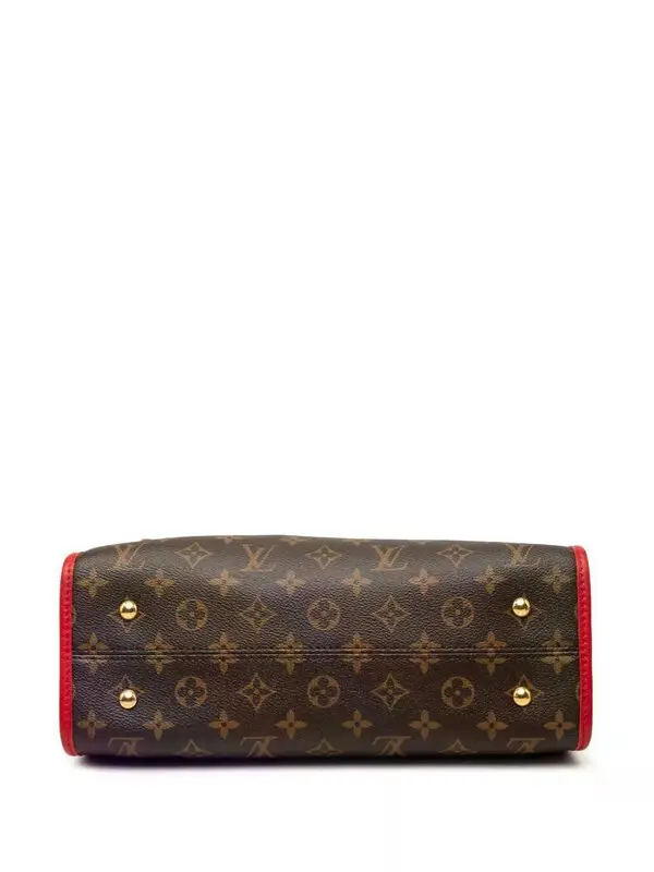 LOUIS VUITTON Monogram Popincourt Pm Satchel - Brown