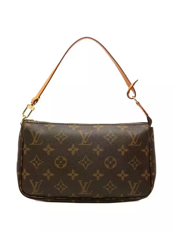LOUIS VUITTON 2001 Monogram Pochette Accessoires Shoulder Bag