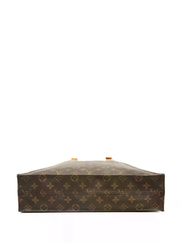 LOUIS VUITTON 2005 Monogram Sac Plat Tote Bag