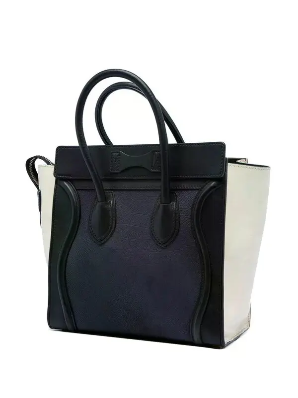 Celine Micro Luggage Tote Bag - Blue