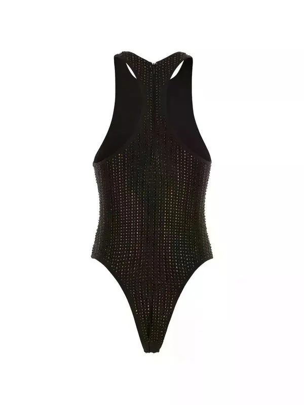VENUJA Crystal Embellished Halterneck Swimsuit