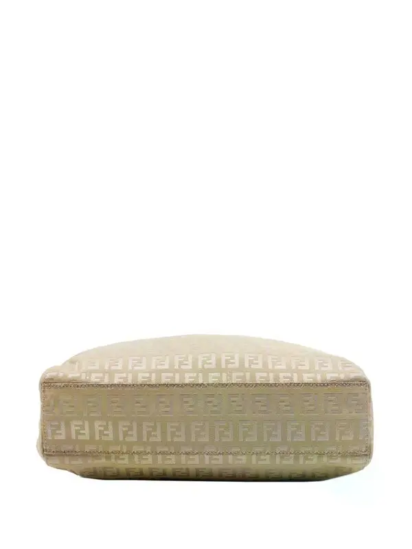 Fendi Zucchino Canvas Shopping Tote Bag - Neutrals