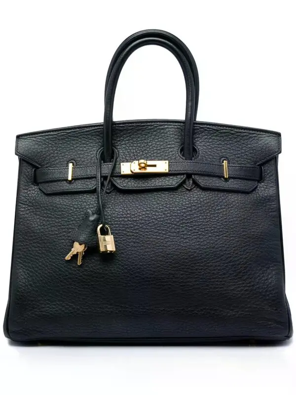 Hermès 2003 Clemence Birkin Retourne 35 Handbag