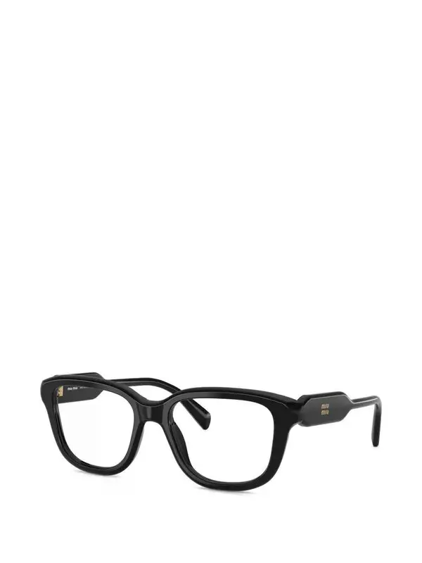 Miu Miu Rectangle Frame Glasses